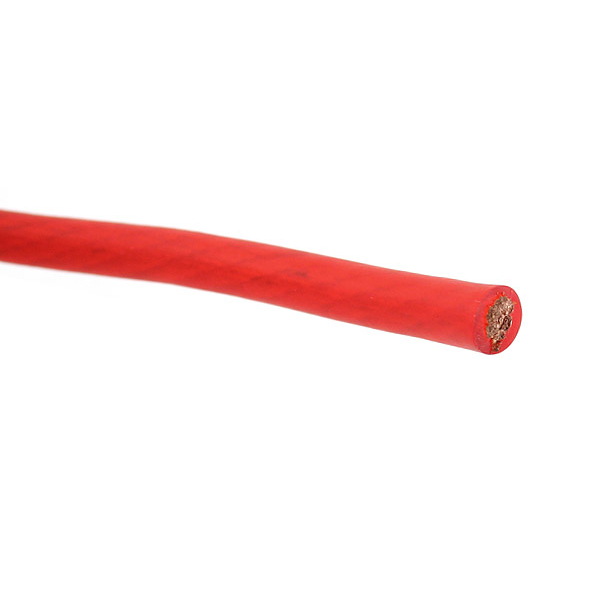 Rockford Fosgate RFW4R (4 AWG Spool Red) 4 AWG Power Wire 100 Foot ... Rockford Fosgate RFW4R (4 AWG Spool Red) 4 AWG Power Wire 100 Foot ...